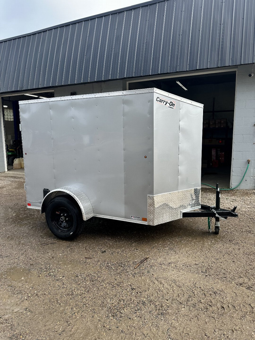 New 2025 Carry-On 5X8 Cargo / Enclosed Trailer for sale in Lake Crystal, MN