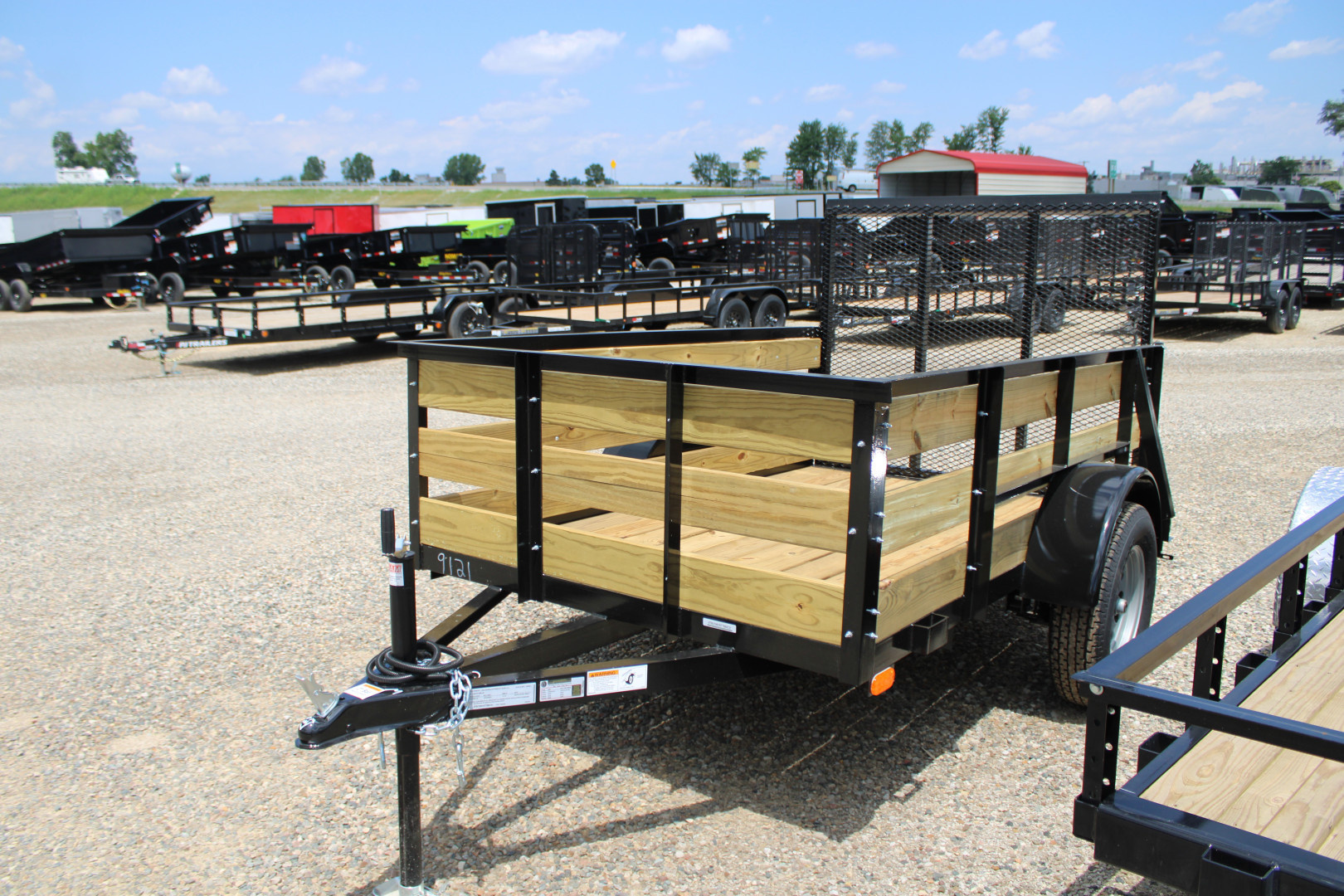 New 2026 TMT 5X8 HS HIGH SIDED LANDSCAPE UTILITY TRAILER 49041 ...