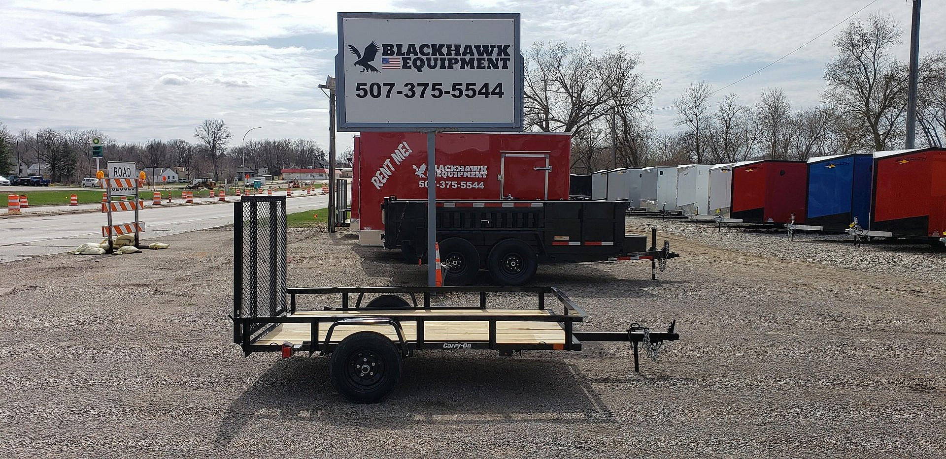 New 2025 Carry-On 5x8 Utility Trailer