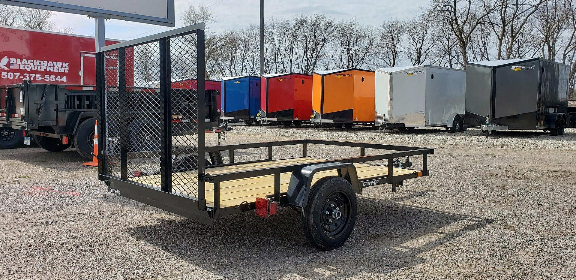 New 2025 Carry-On 5x8 Utility Trailer for sale in Lake Crystal, MN