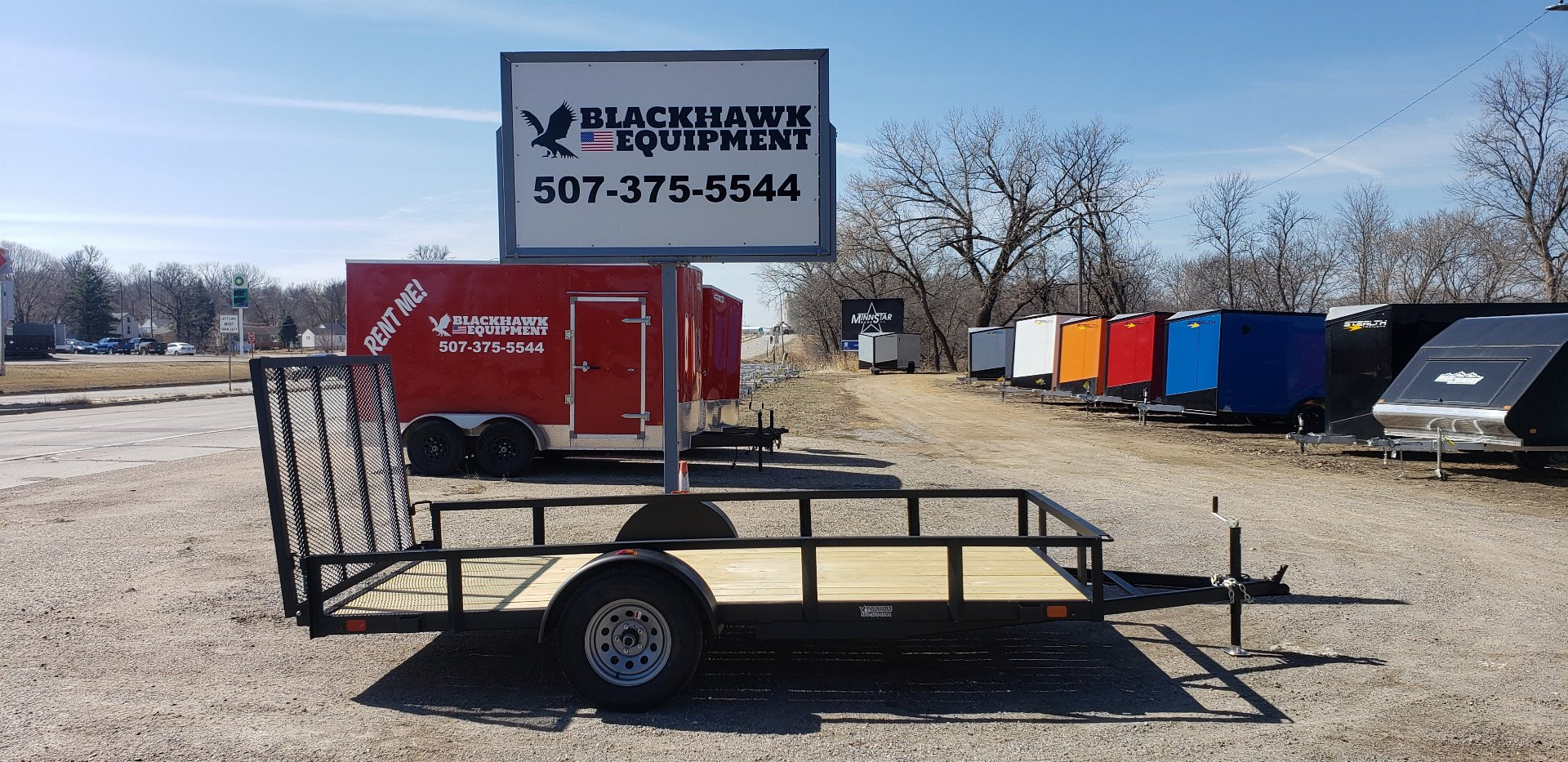 New 2025 Teske Manufacturing 6x12 Utility Lo Pro Utility Trailer for ...