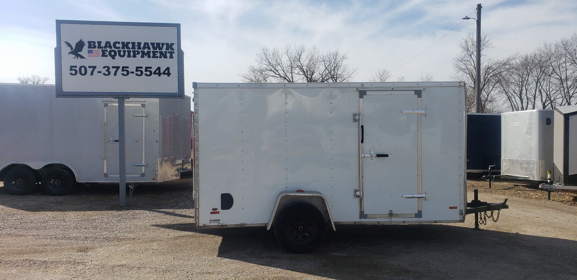 Used 2016 RC Trailers 6x12 Enclosed Trailer Cargo / Enclosed Trailer