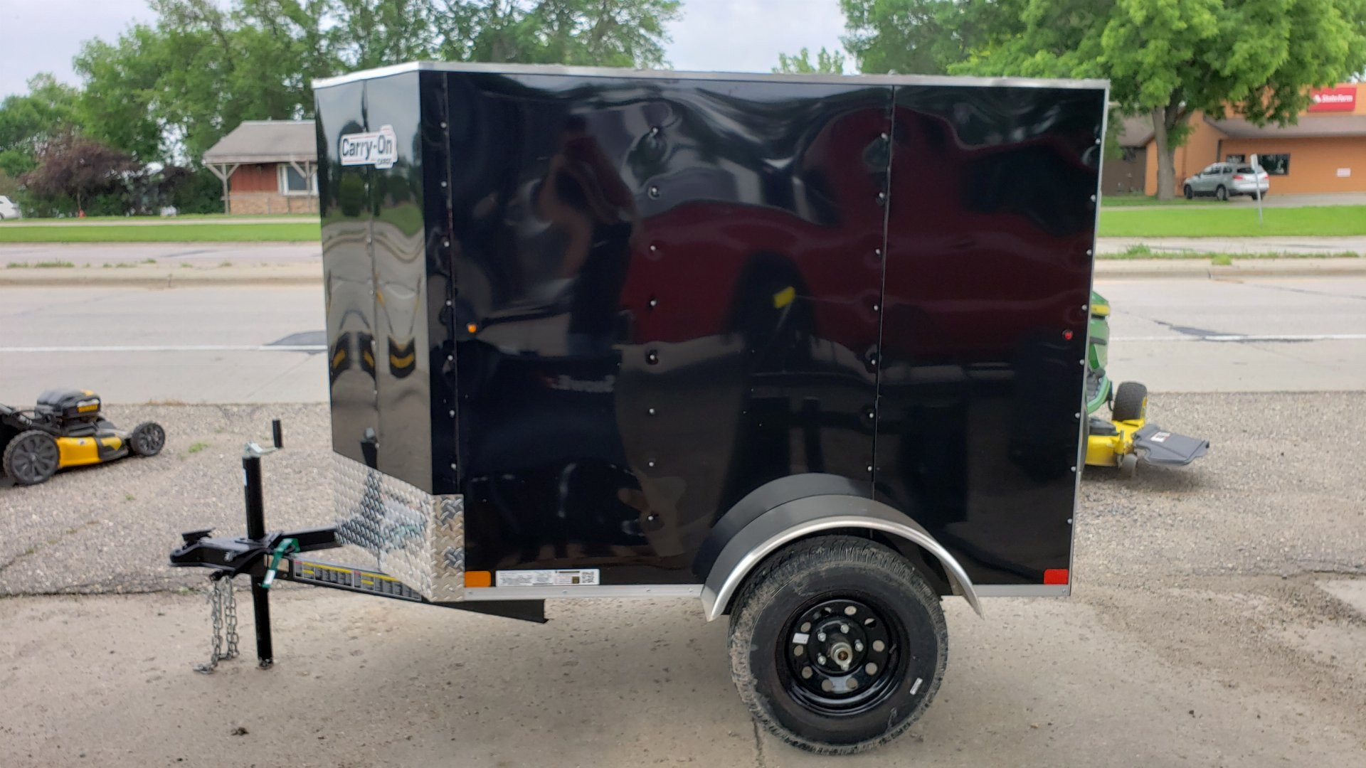Used 2024 CARRY-ON 4X6 Enclosed Trailer Cargo / Enclosed Trailer