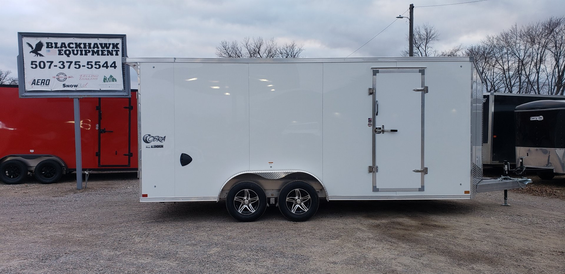 New 2025 STEALTH TRAILERS 7.5x18 Cobra Enclosed Cargo UTV Trailer for ...