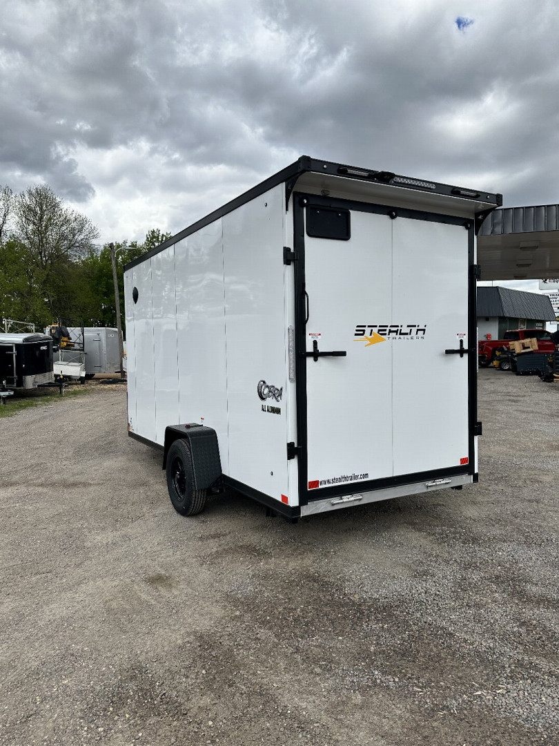 New 2025 STEALTH TRAILERS 6x14 All Aluminum enclosed Trailer Cargo ...