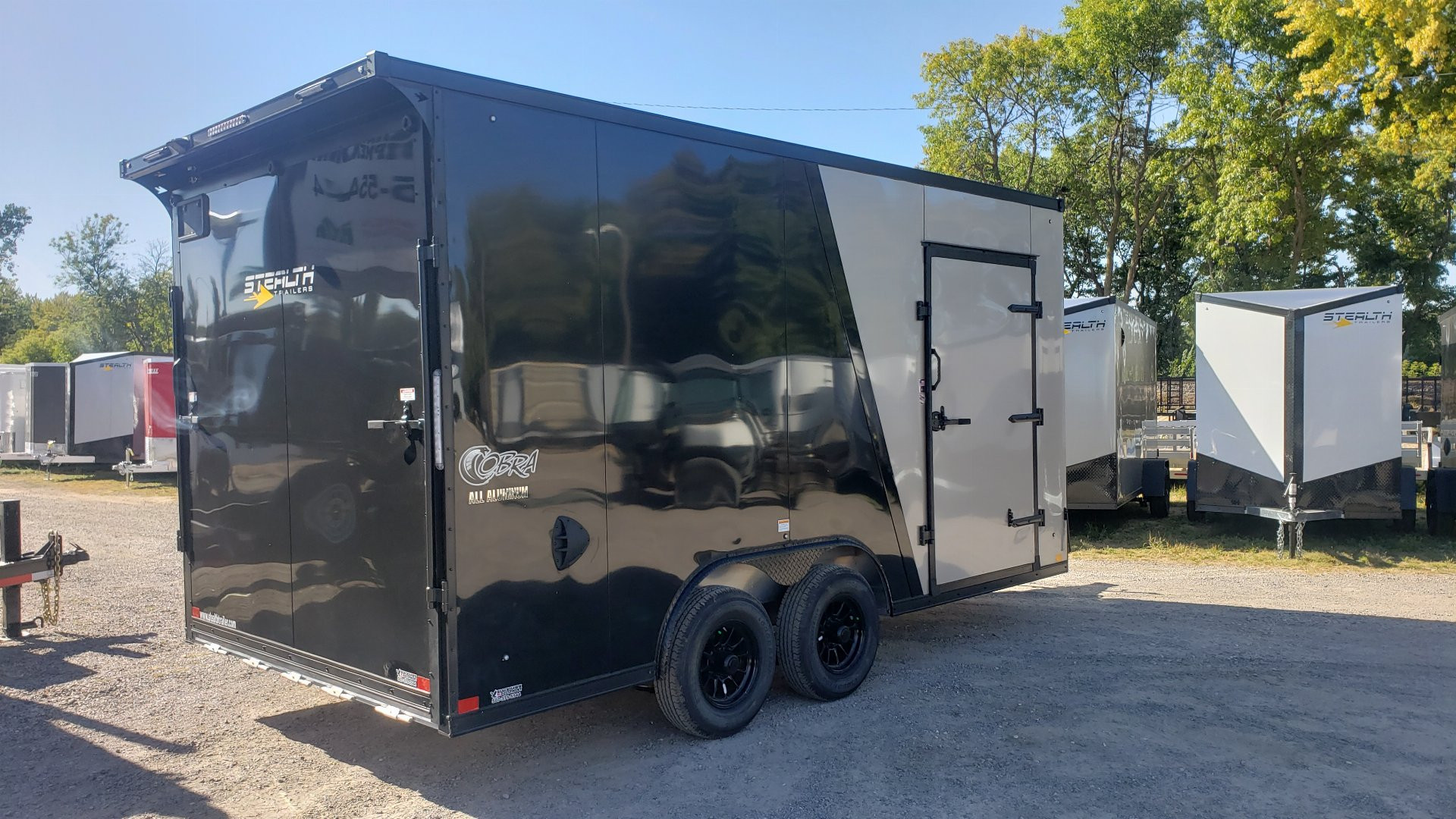 New 2025 Stealth Trailers 8.5x16 Cobra Aluminum Enclosed Cargo ...