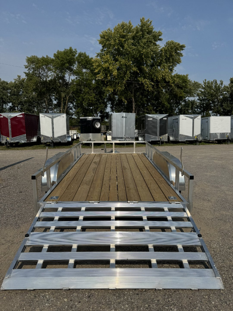 New 2025 High Country Trailers 6.5x14 7k Dual Axle Aluminum Utility ...