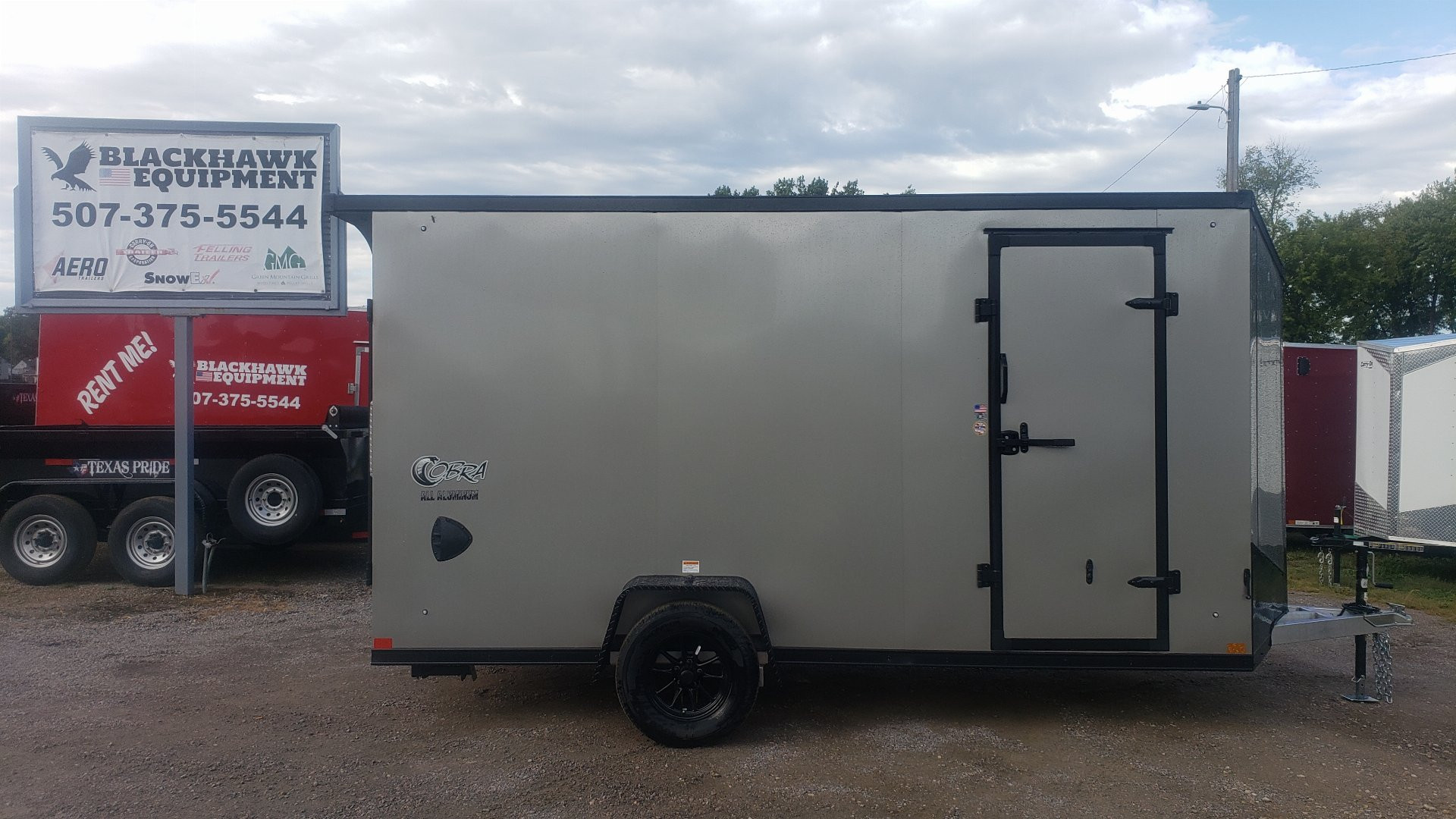 New 2025 STEALTH TRAILERS 6x14 All Aluminum Enclosed Cargo / Enclosed ...