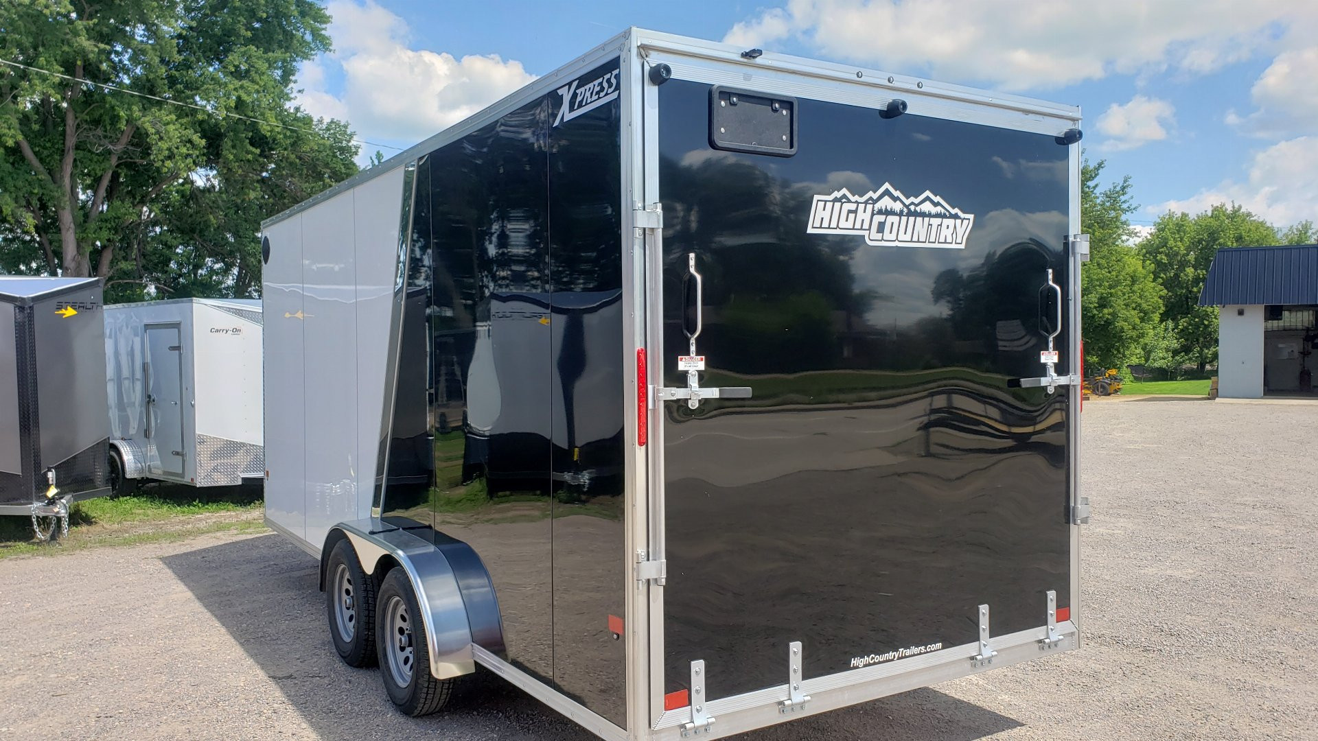 New 2025 High Country Trailers 7.4x18 Aluminum Enclosed Cargo ...