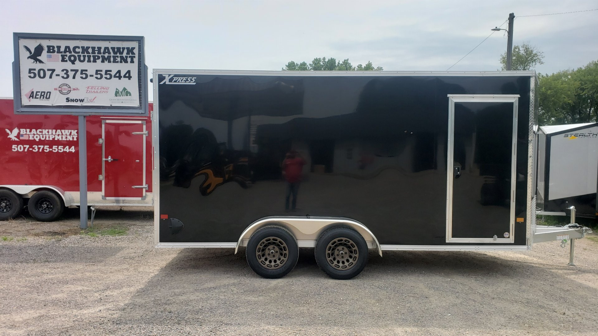 New 2025 High Country Trailers 7.4x16 Aluminum Enclosed Cargo ...
