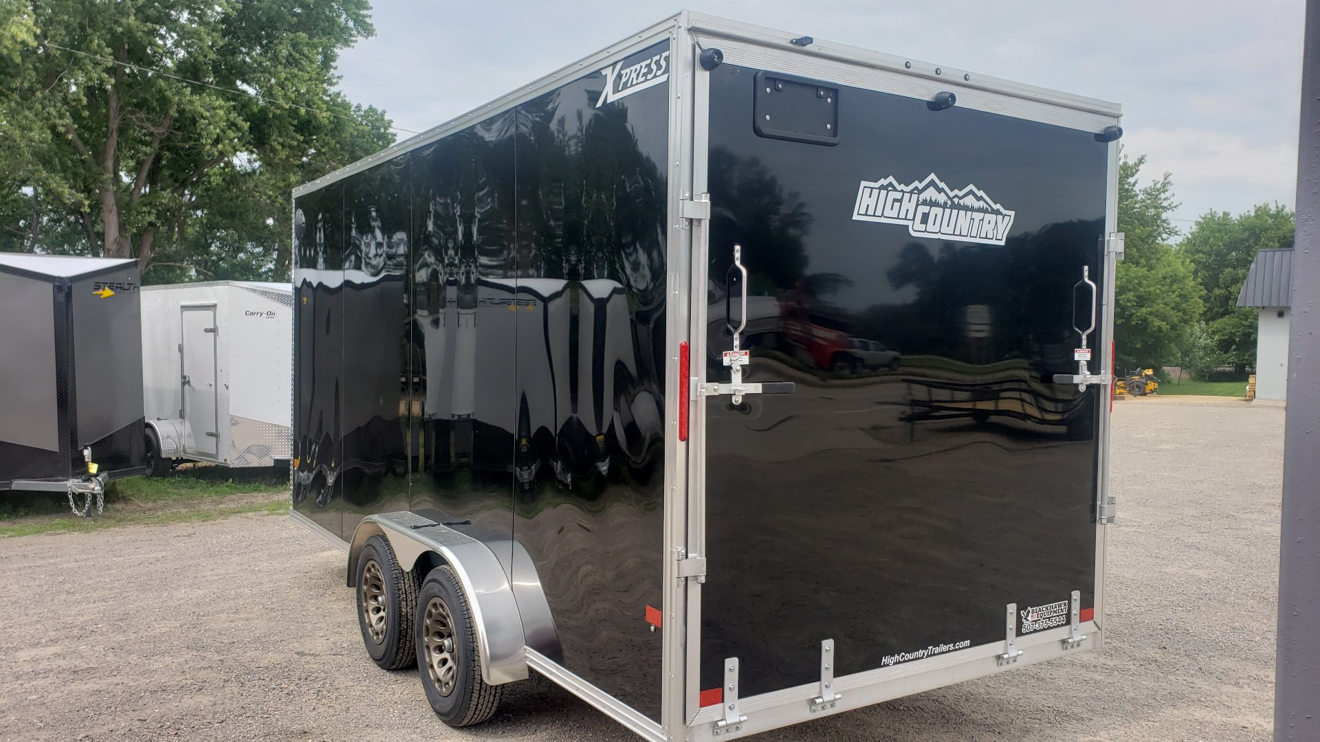 New 2025 High Country Trailers 7.4x16 Aluminum Enclosed Cargo ...
