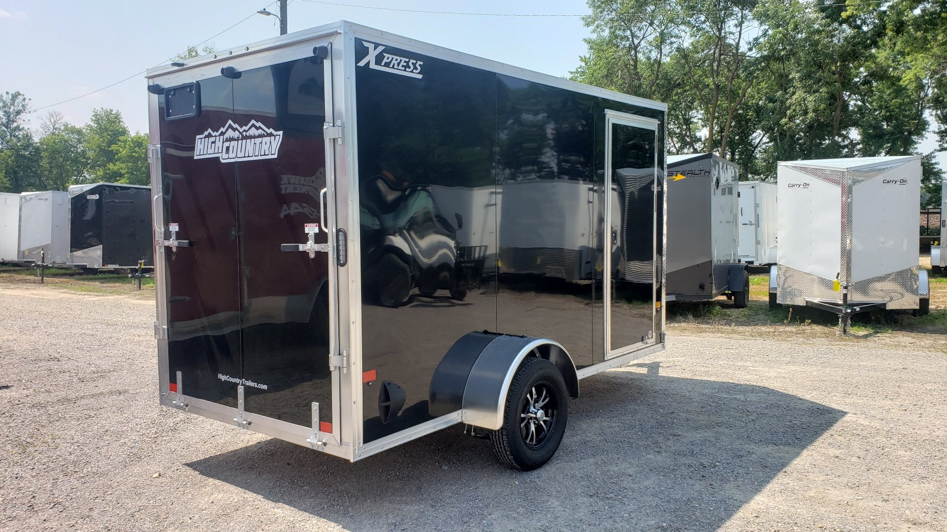 New 2025 High Country Trailers 6x12 Aluminum Enclosed Cargo / Enclosed ...