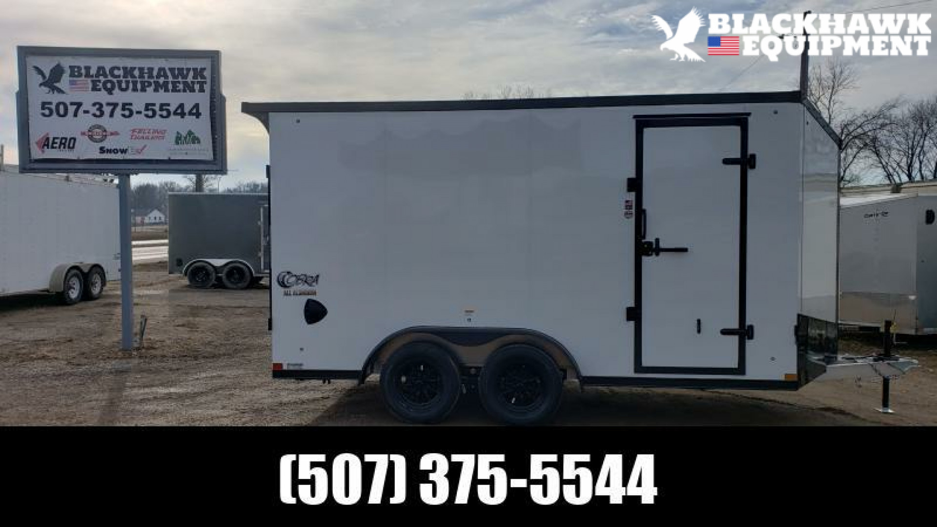 New 2025 STEALTH TRAILERS 7.5x14 Stealth Cobra Aluminum Enclosed Cargo ...