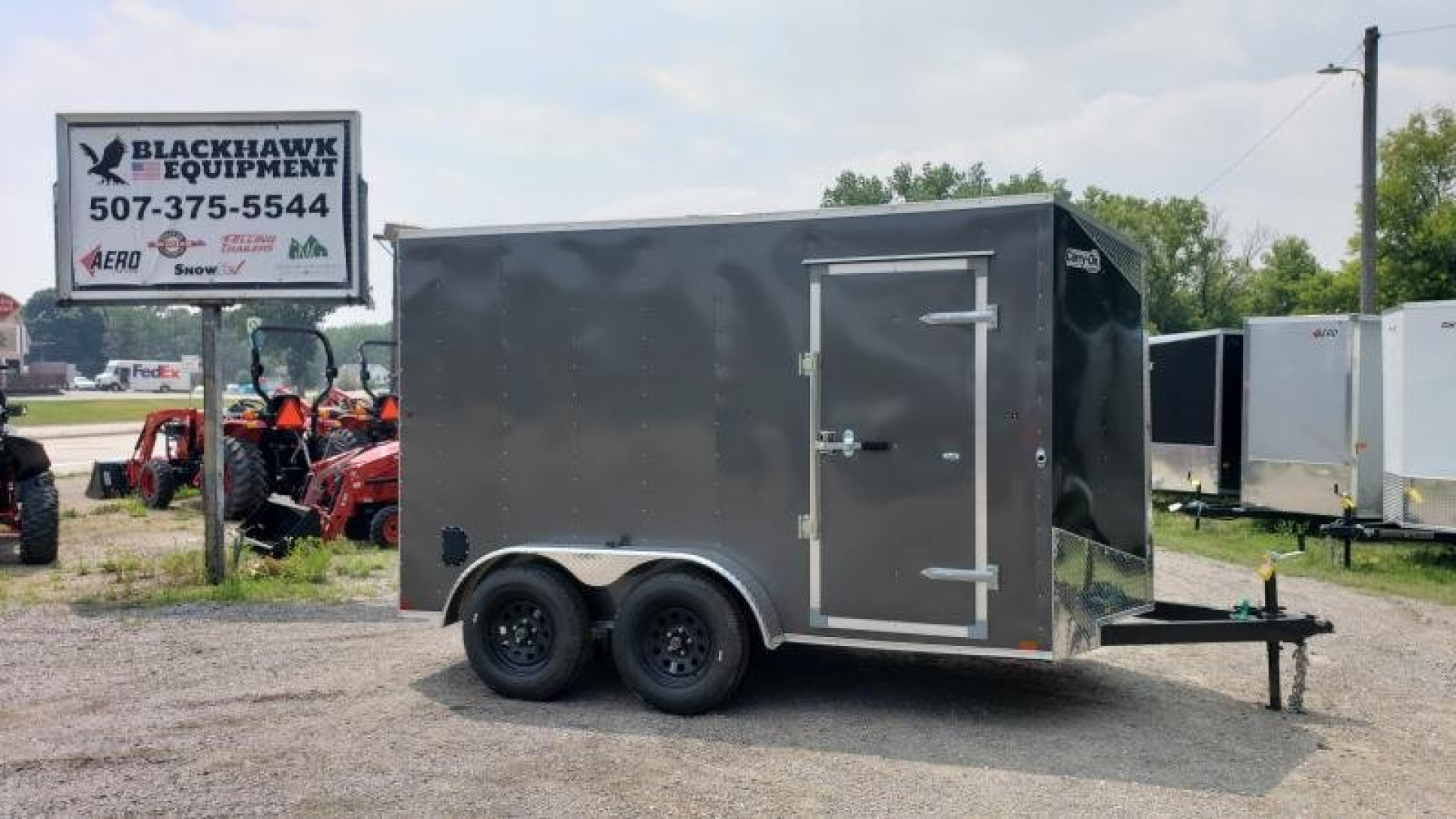 New 2024 CARRY-ON 6x12 7k Enclosed Cargo Trailer Cargo / Enclosed ...