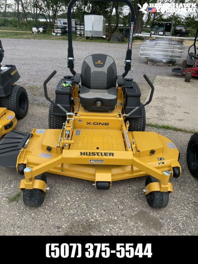 New 2025 Hustler X-One 72" Zero Turn Lawn Mower