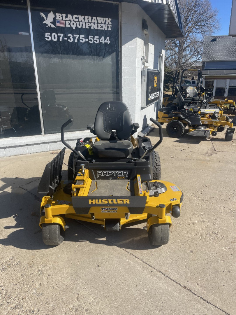 New 2025 Hustler Raptor XDX 60" Zero Turn Lawn Mower