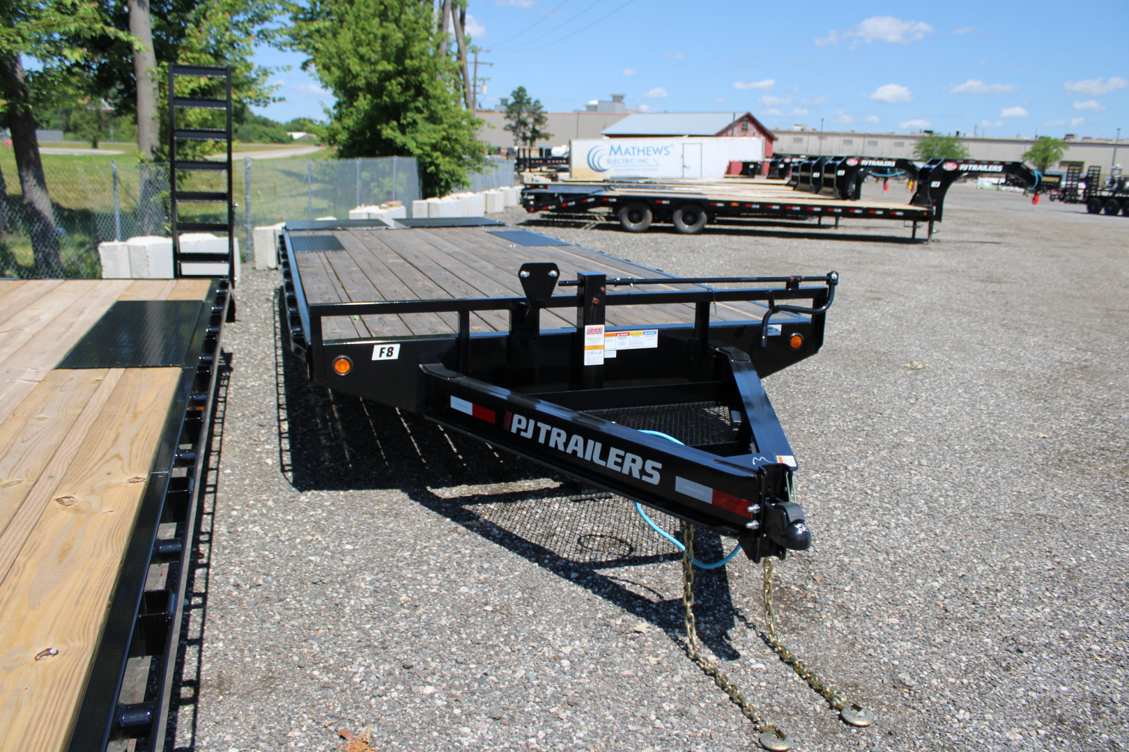 New 2026 PJ Trailers 24' F8 MR DECK OVER EQUIPMENT TRAILER WITH MONSTER ...