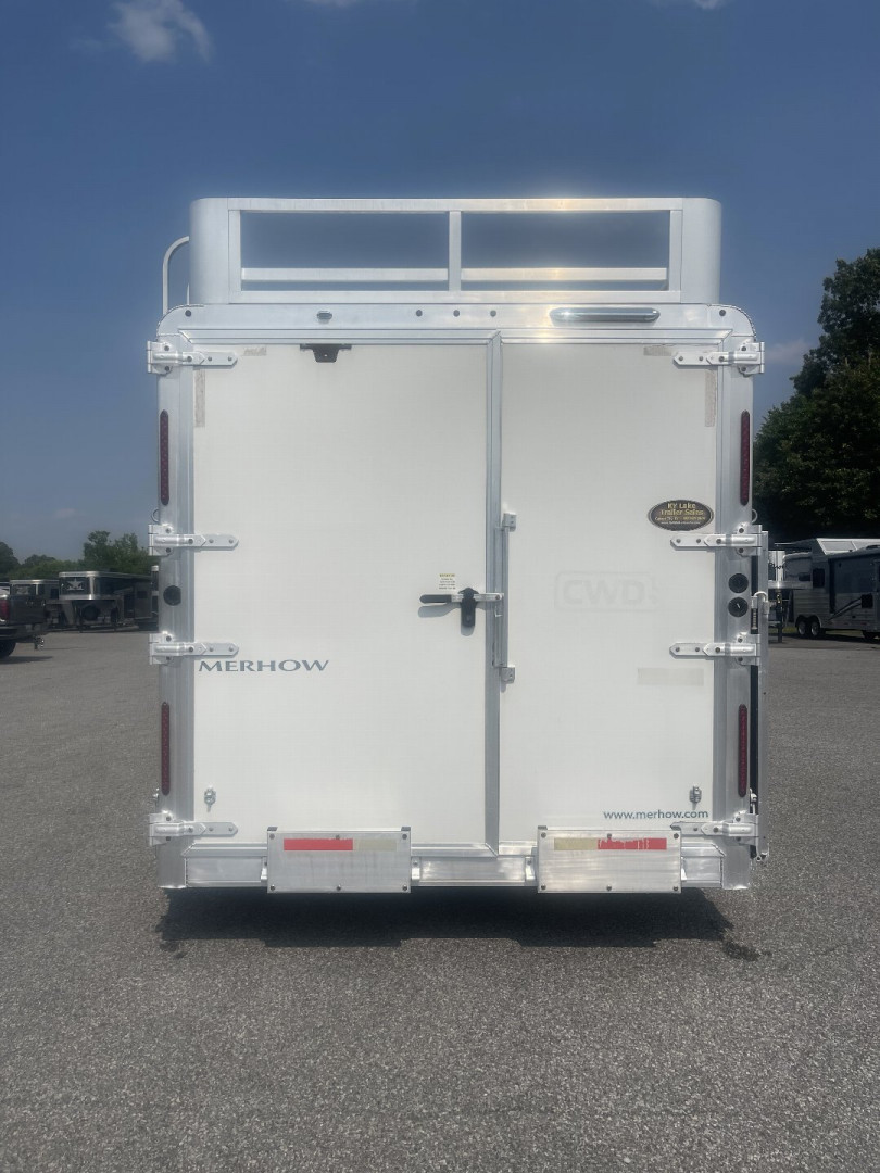 Used 2017 Merhow Trailers 8410 Horse Trailer