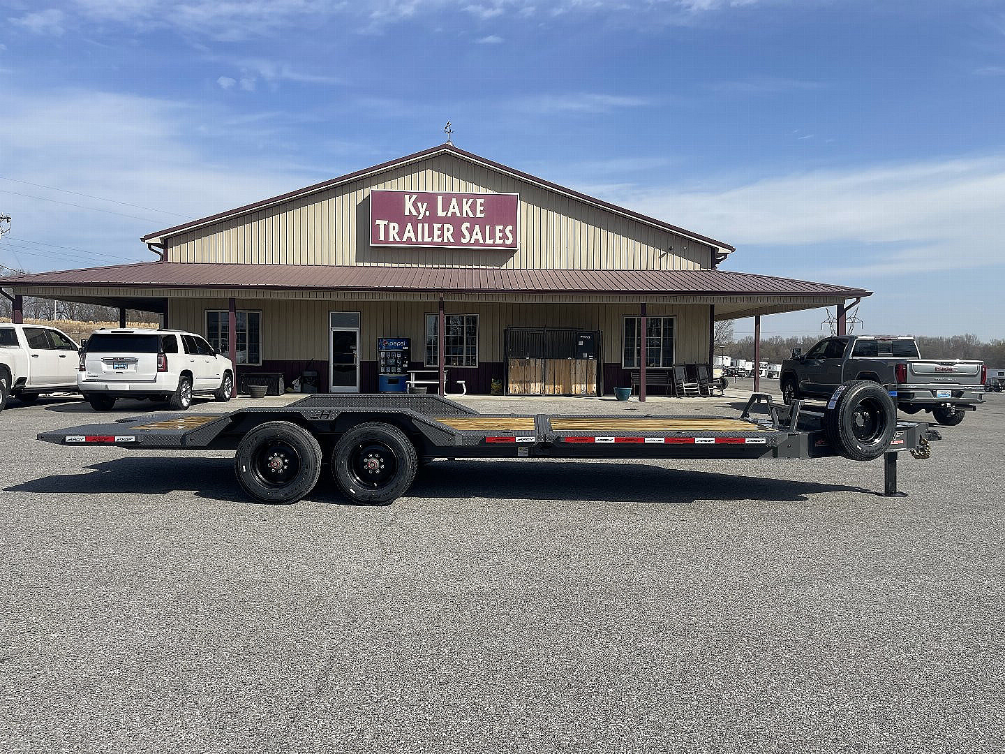 New 2025 Horizon Trailers HET 24'X102" TILT Equipment Trailer