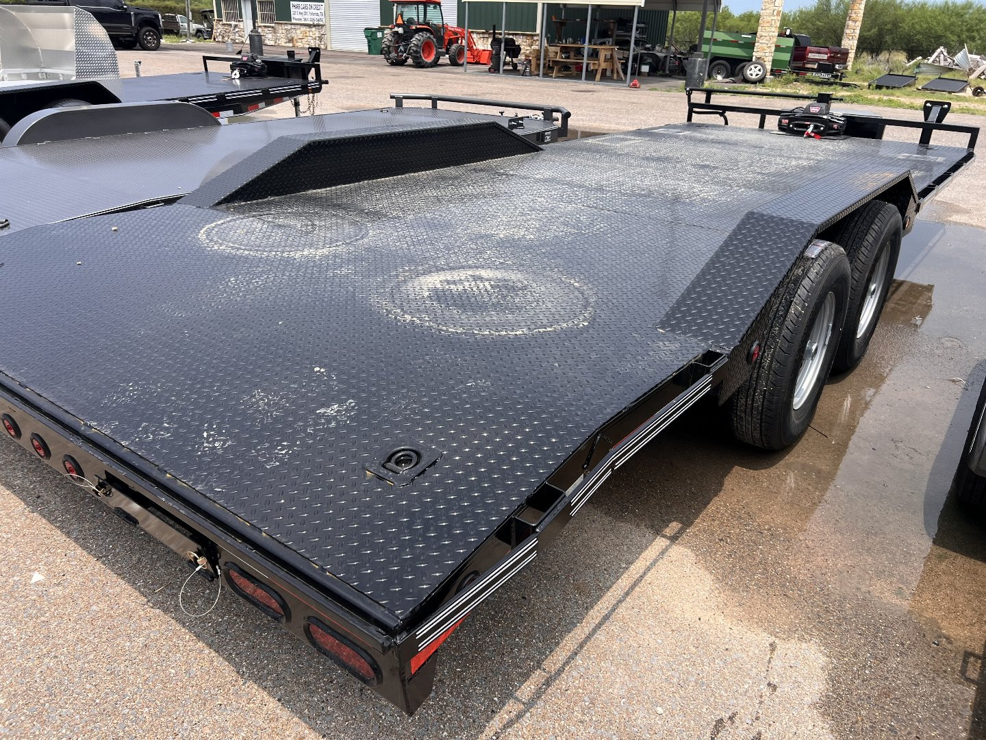 New 2026 East Texas Trailers 102x22ft Heavy Duty Car Hauler w/Winch