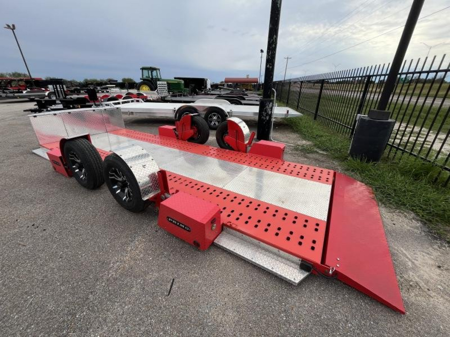 New 2023 Primo M-DD 82x18 Car Hauler Drop Deck