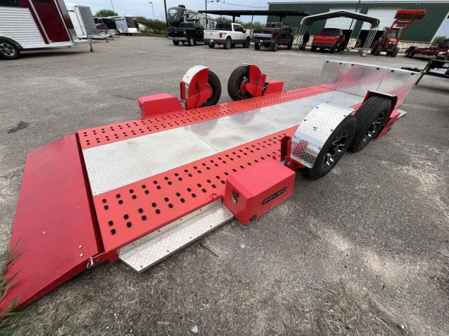New 2023 Primo M-DD 82x18 Car Hauler Drop Deck