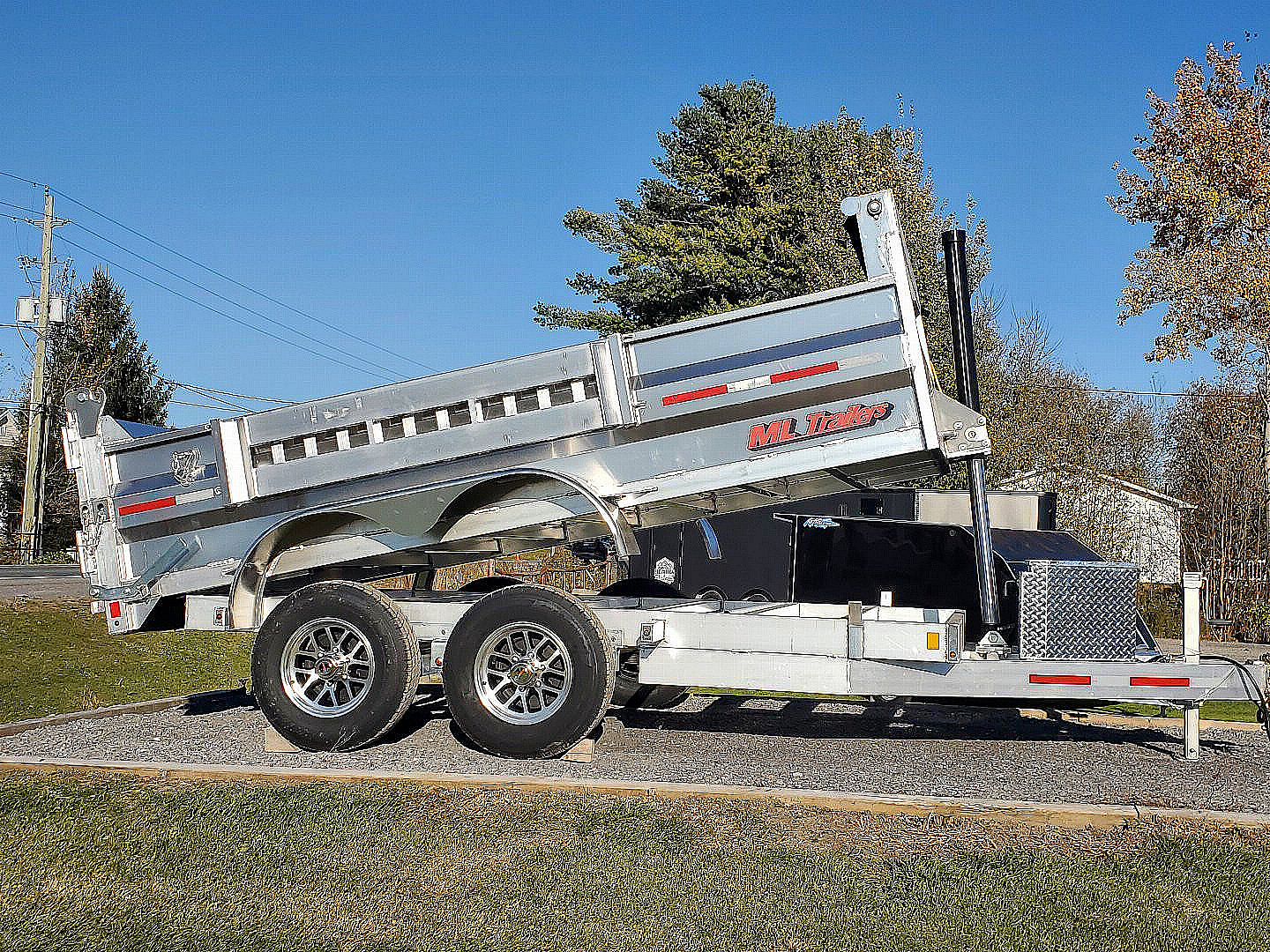 New 2026 Enbeck 6'x12' 5 Ton Dump Dump Trailer