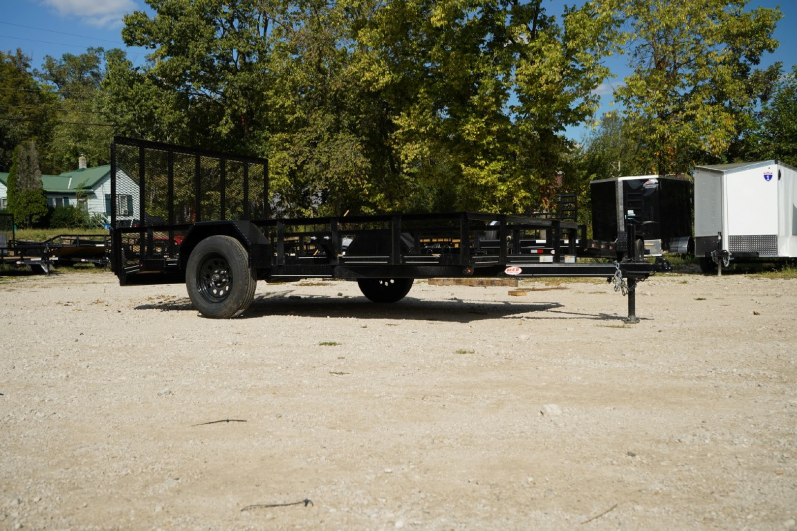 New 2025 MEB 83x12 ATV/Utility Trailer w/dovetail Utility Trailer for ...