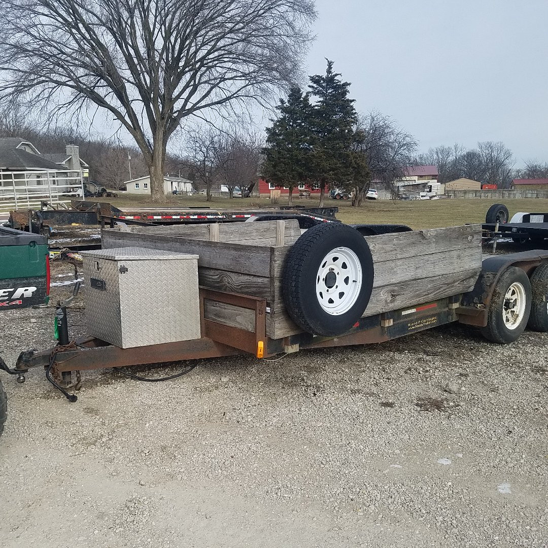 New 2011 MEB 7x18 Open Wood Deck Auto Hauler Car / Racing Trailer for ...