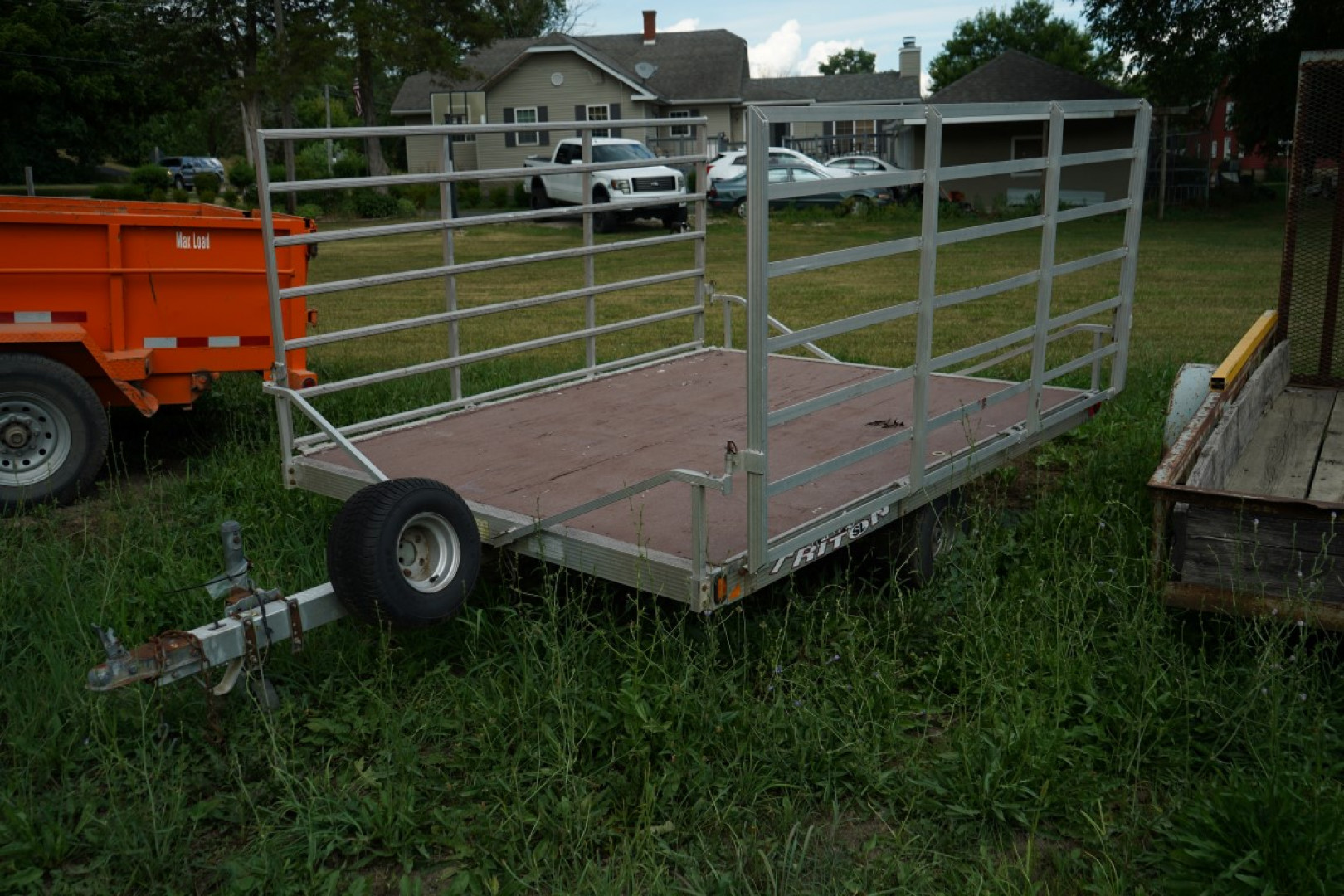 Used 2000 Triton Trailers Triton 6x8 ATV trailer ATV Trailer for sale ...