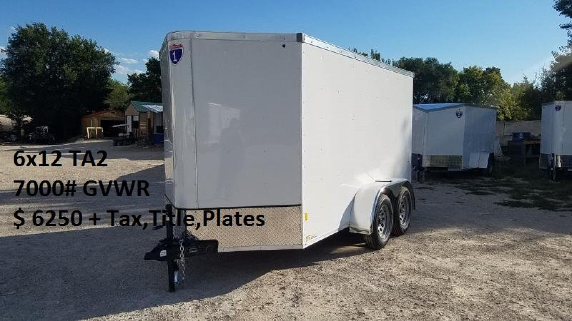 New 2025 INTERSTATE CARGO 6x12 SFC Enclosed Cargo Trailer Cargo