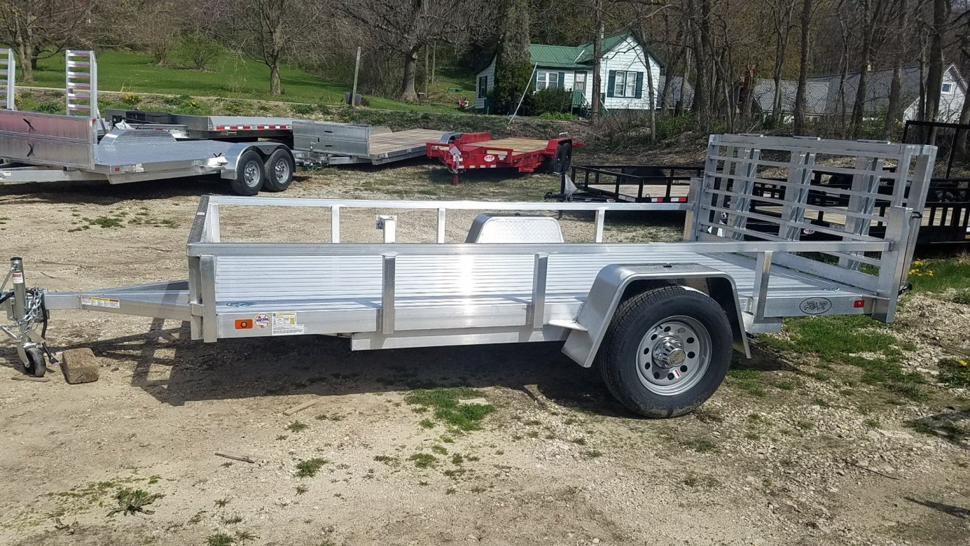New 2025 R and R 6x12 UTA Utility Trailer w/Ramp 3k for sale in Seneca, IL