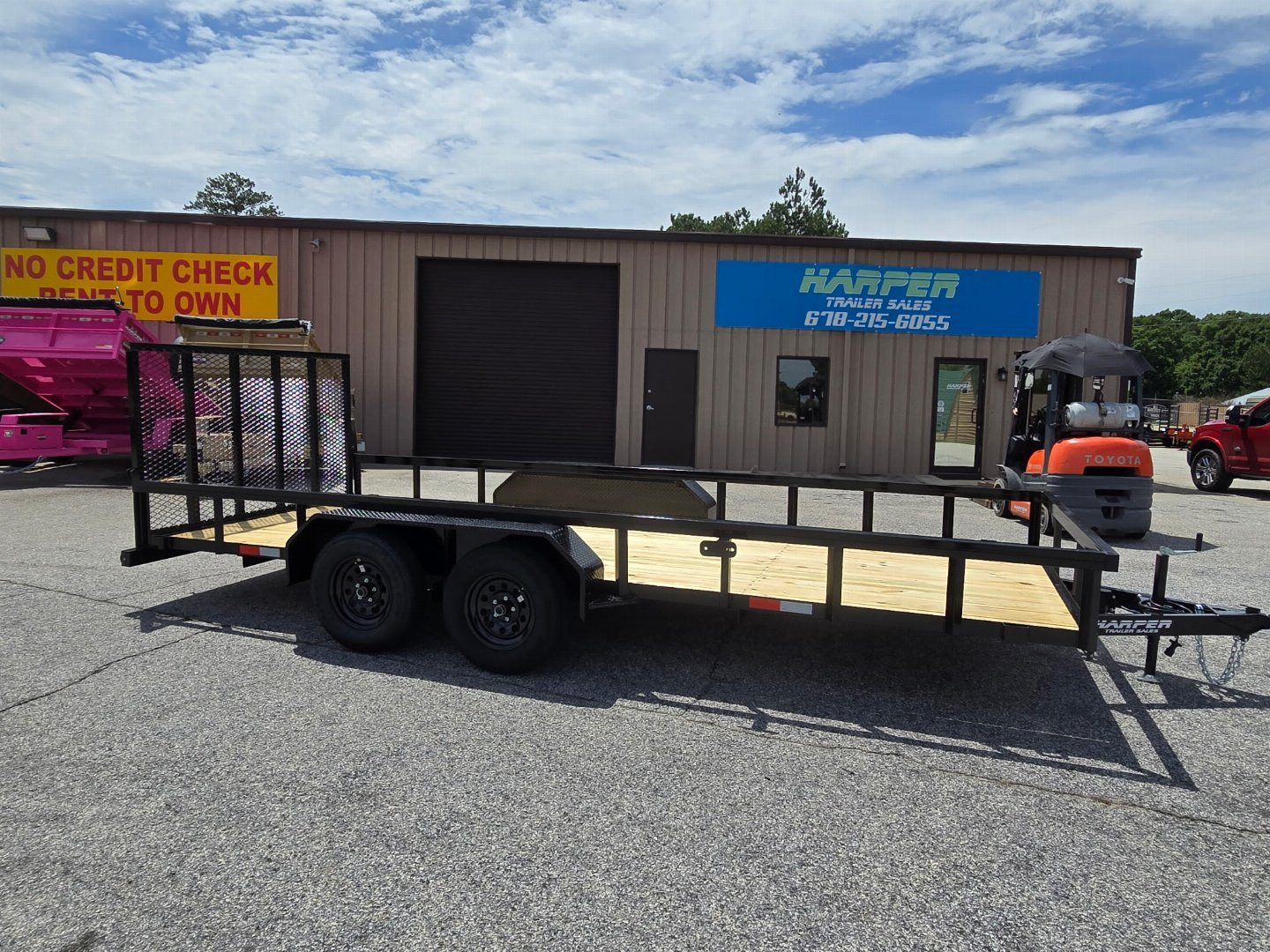 New 2025 GPS 7K 7X18 TANDEM AXLE UTILITY TRAILER for sale in Carrollton, GA