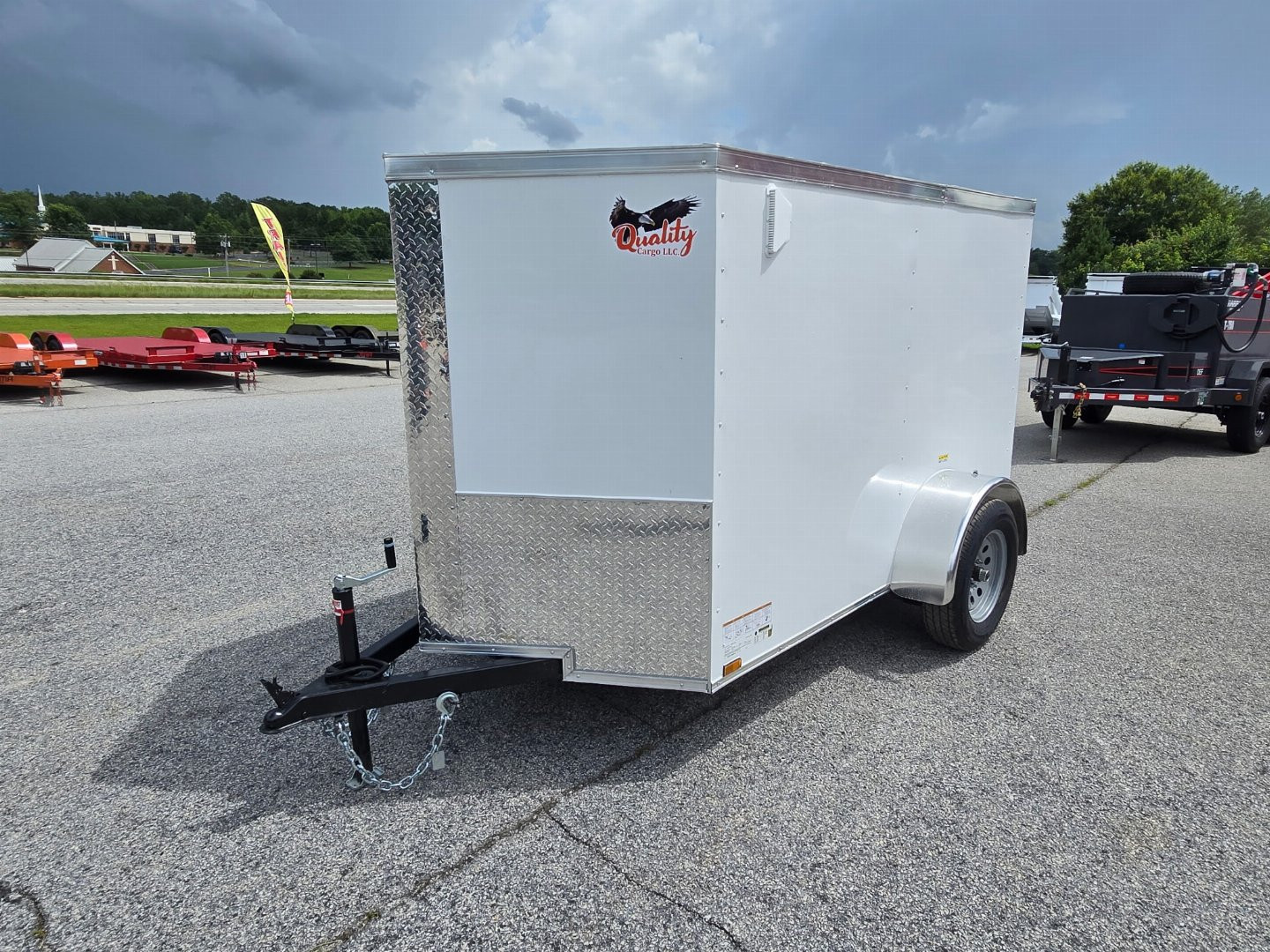 New 2025 QUALITY CARGO 5X8 SINGLE AXLE ENCLOSED TRAILER for sale in ...
