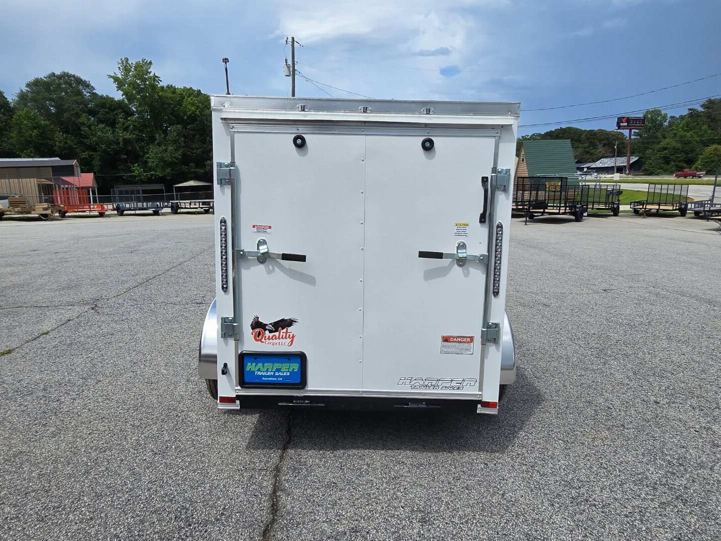 New 2025 QUALITY CARGO 5X8 SINGLE AXLE ENCLOSED TRAILER for sale in ...