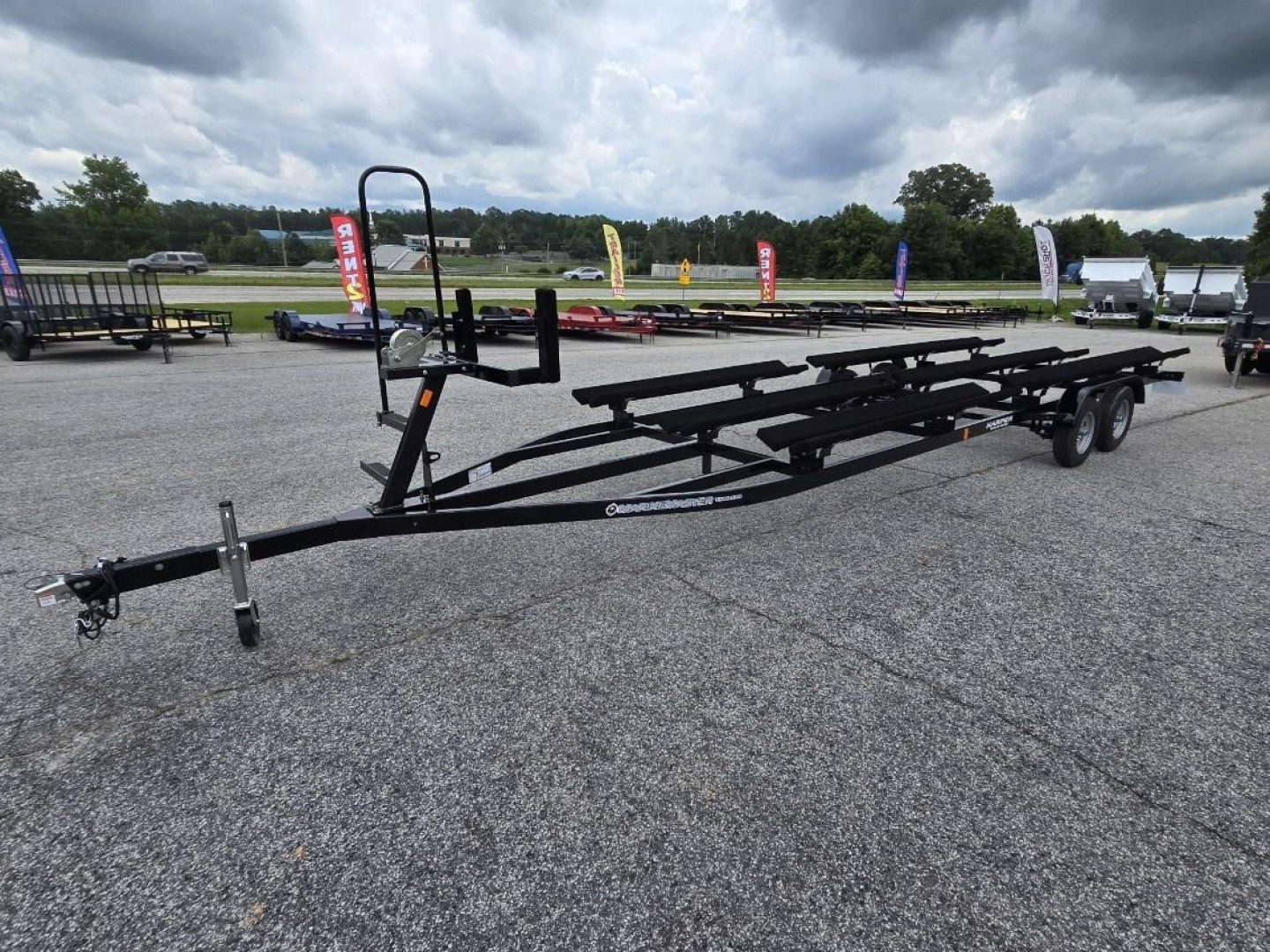 New 2025 MARINE MASTER 22'-25' TRITOON TRAILER WITH DISC SURGE BRAKES ...