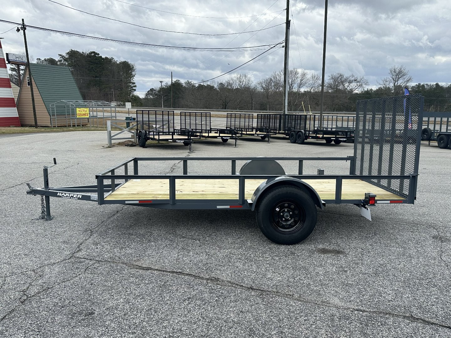 New 2025 6.5X12 SINGLE AXLE UTILITY TRAILER