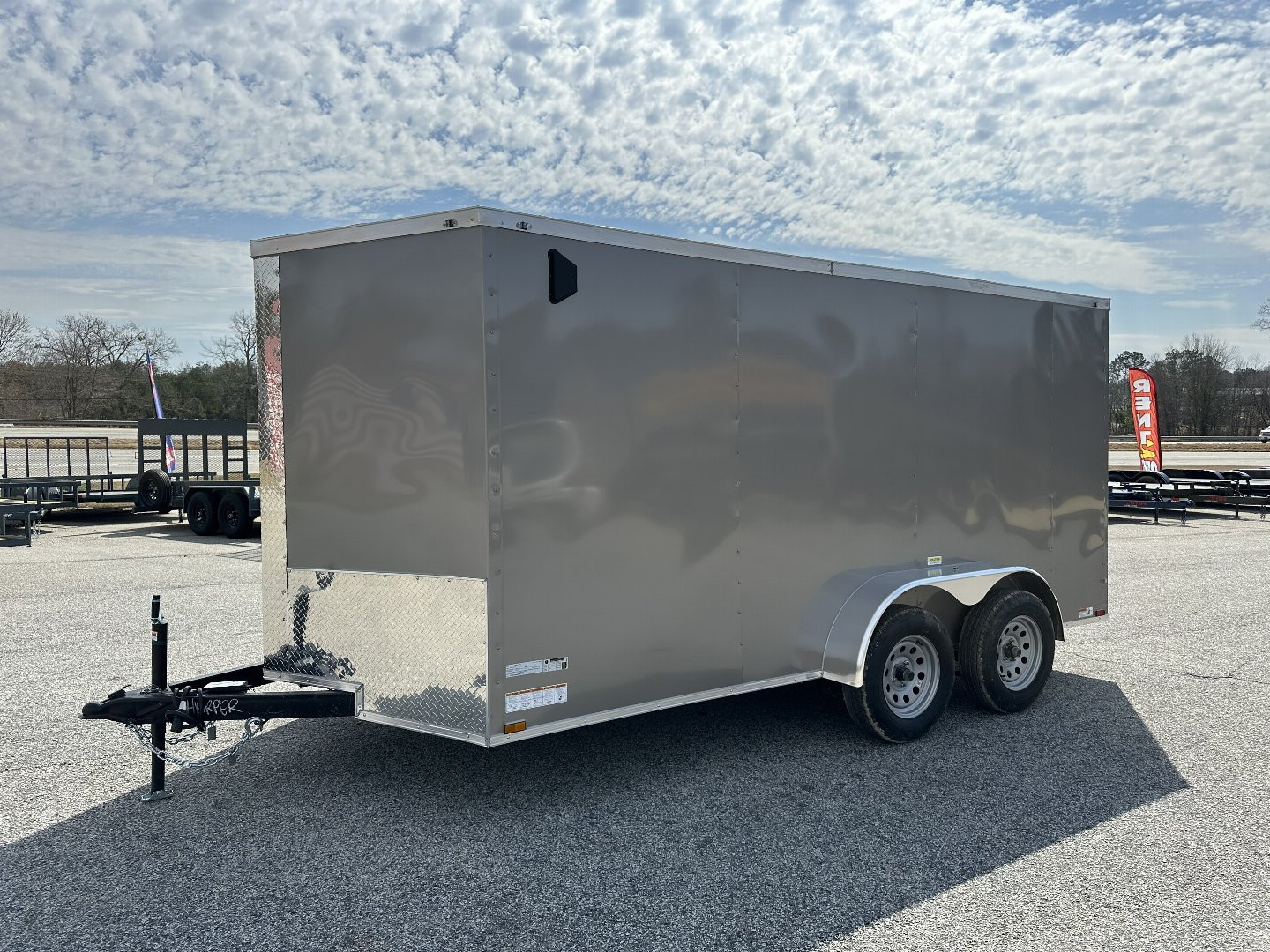 New 2025 7X14 QUALITY CARGO TANDEM AXLE ENCLOSED TRAILER