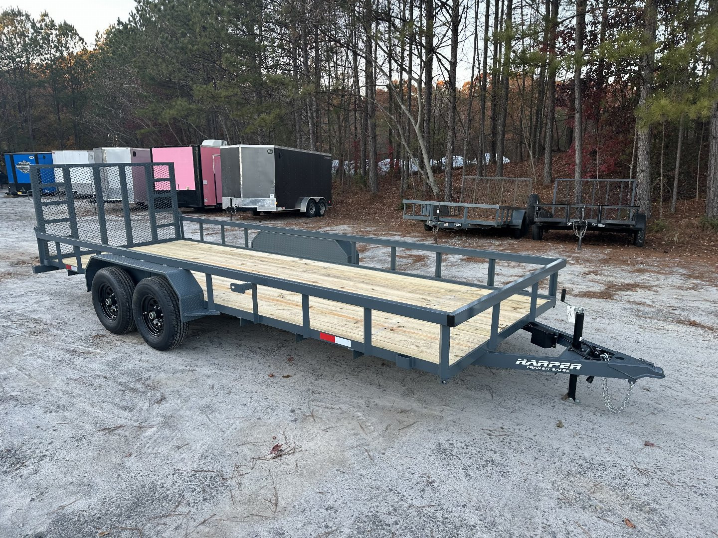New 2025 10K GPS 7X20 TANDEM AXLE UTILITY TRAILER WITH HD GATE for sale ...