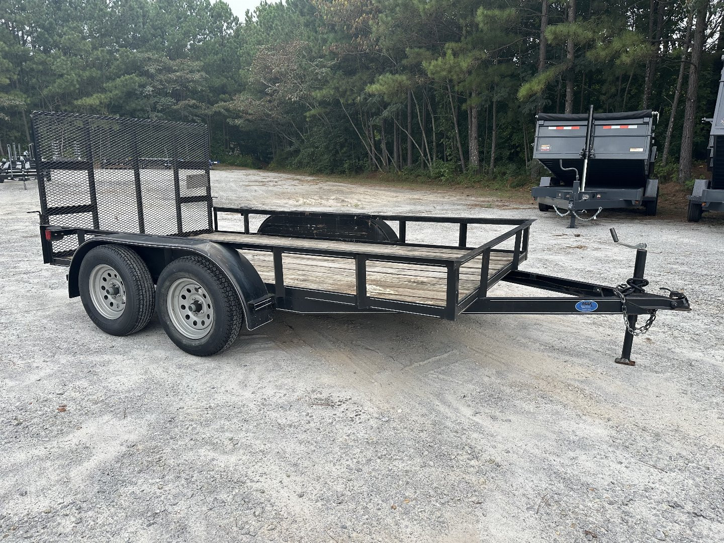 Used USED 2022 76X12 TANDEM AXLE UTILITY TRAILER ($150 DOWN ON RTO ...