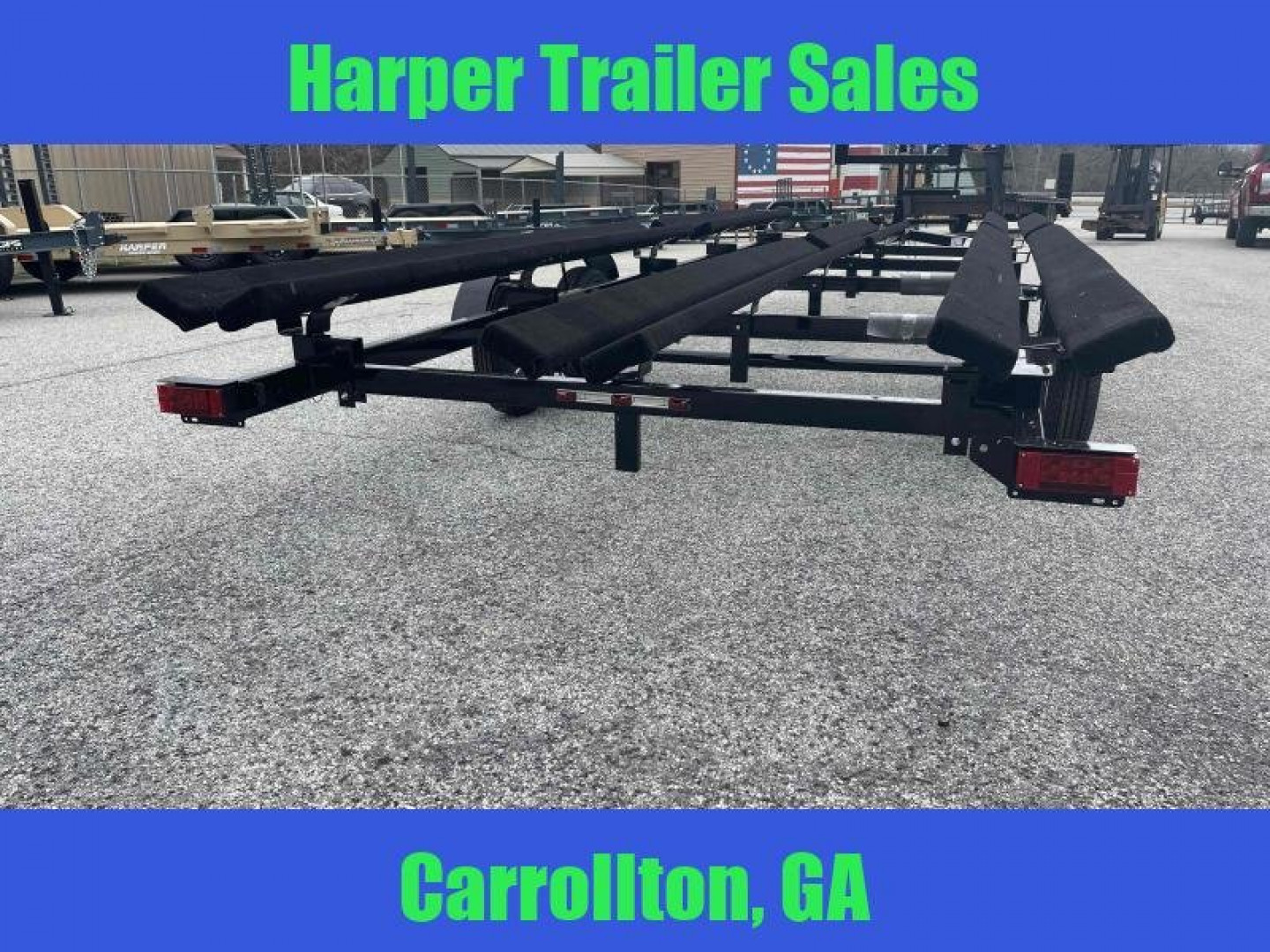 New 2024 MARINE MASTER 22'-25' TRITOON TRAILER