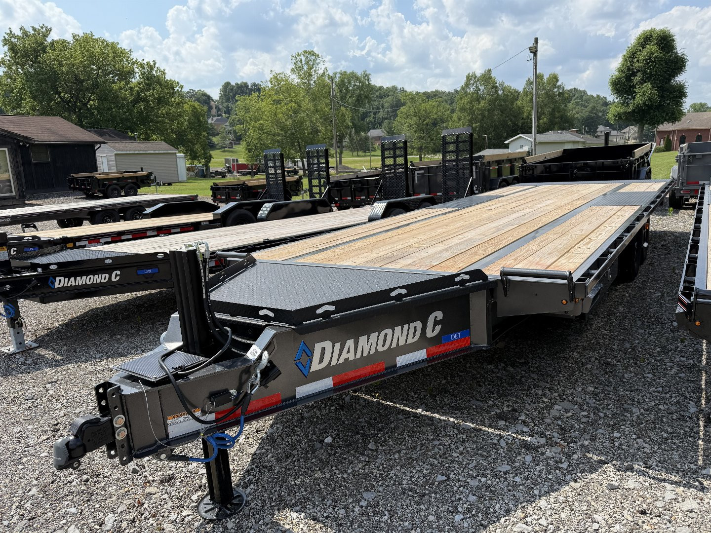 New 2025 Diamond C Trailers DET 207 24X102 Equipment Trailer for sale ...