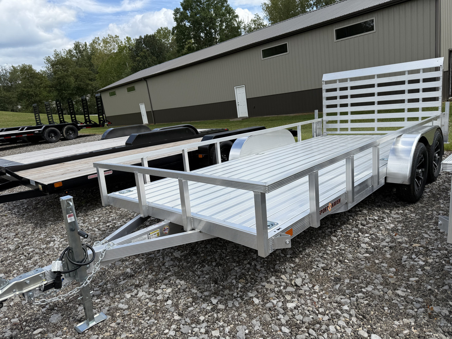 New 2026 Sport Haven AUT716TD-HD Utility Trailer