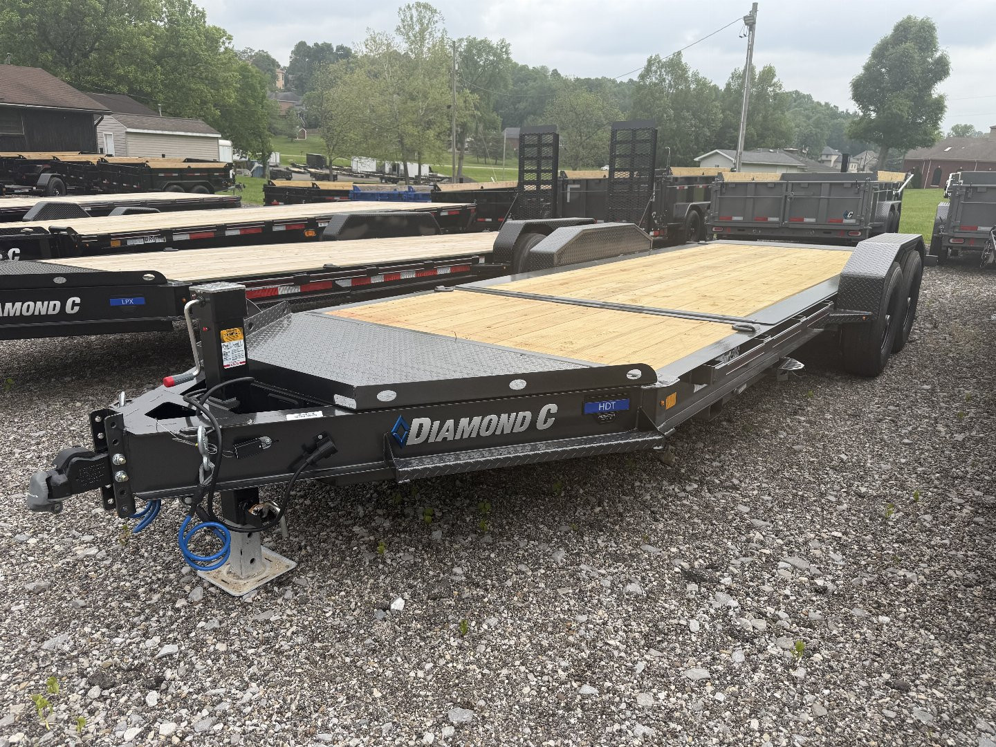 New 2025 Diamond C Trailers HDT 207 20X82 PACESETTER Equipment Trailer