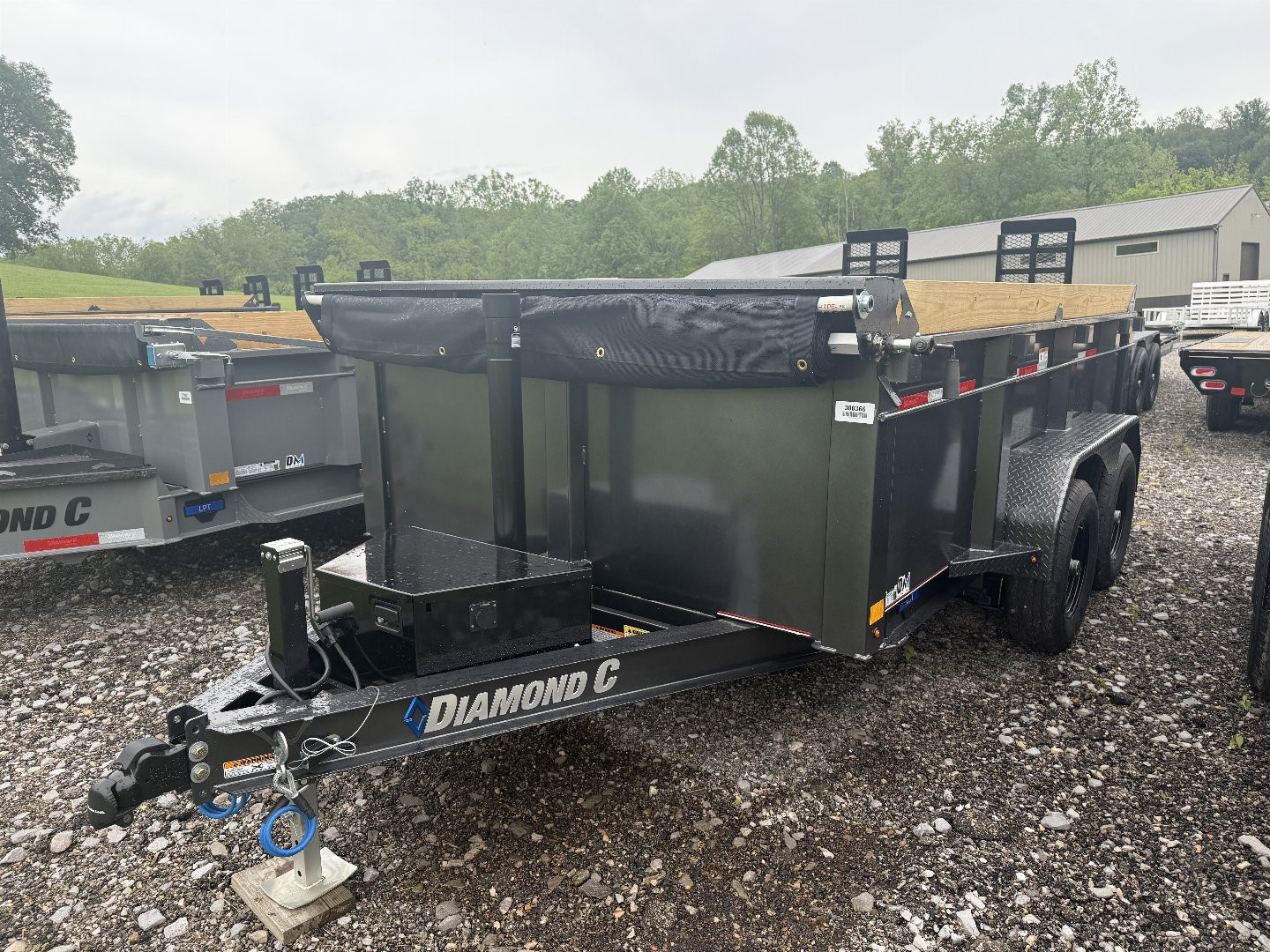 New 2025 Diamond C Trailers MDT 206 12X77 Dump Trailer