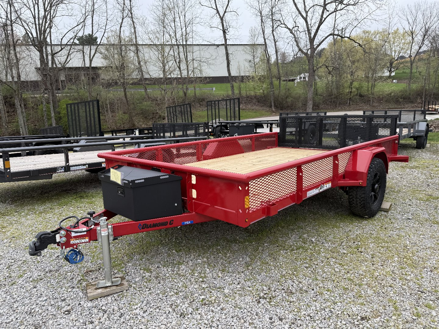 New 2025 Diamond C Trailers PSA106 12X83 Utility Trailer