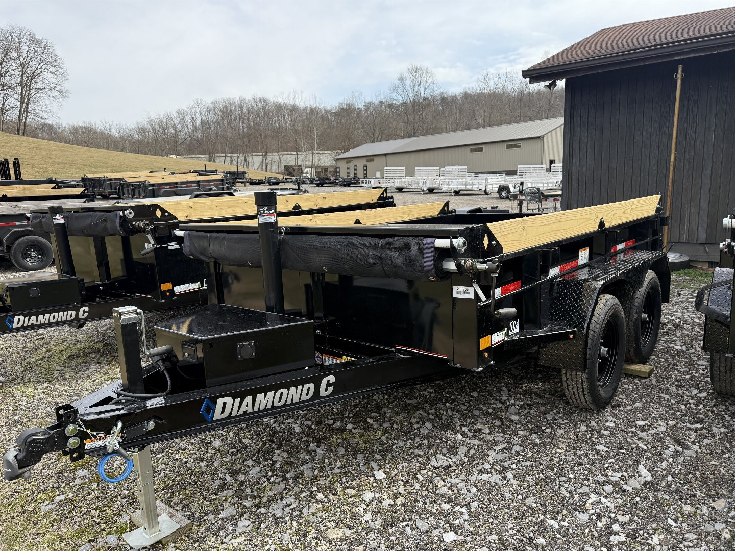 New 2025 Diamond C Trailers GDT 235 10X77 Dump Trailer for sale in ...
