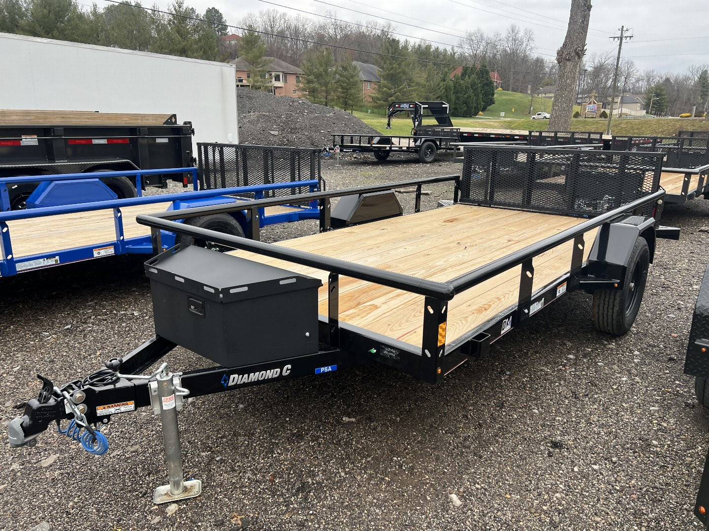 New 2025 Diamond C Trailers PSA 135 12X77 Utility Trailer