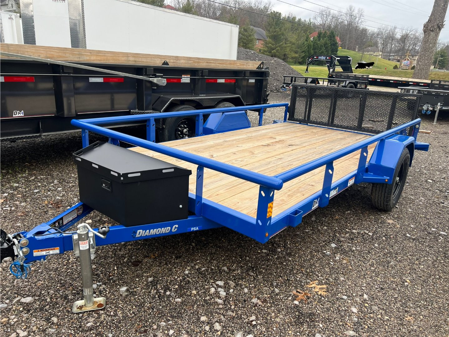 New 2025 Diamond C Trailers PSA 135 12X77 Utility Trailer