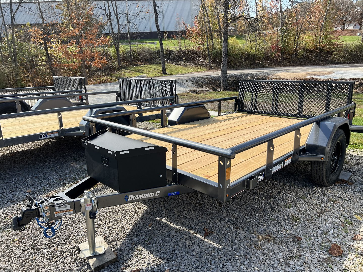 New 2025 Diamond C Trailers PSA 135 10X77 Utility Trailer